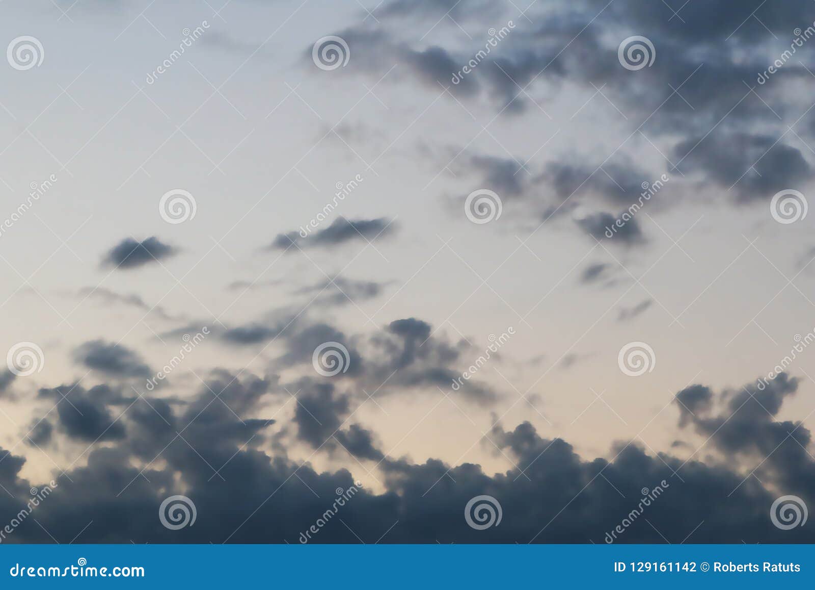Background of Sky with Thunderclouds. Stock Photo - Image of outdoors ...