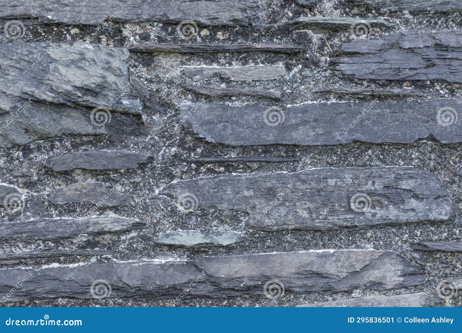 Background of Slices of Wesh Slate Stock Image - Image of light ...