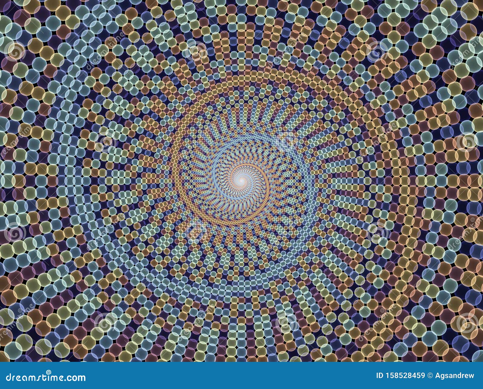 Spiral Pattern stock illustration. Illustration of abstract - 158528459