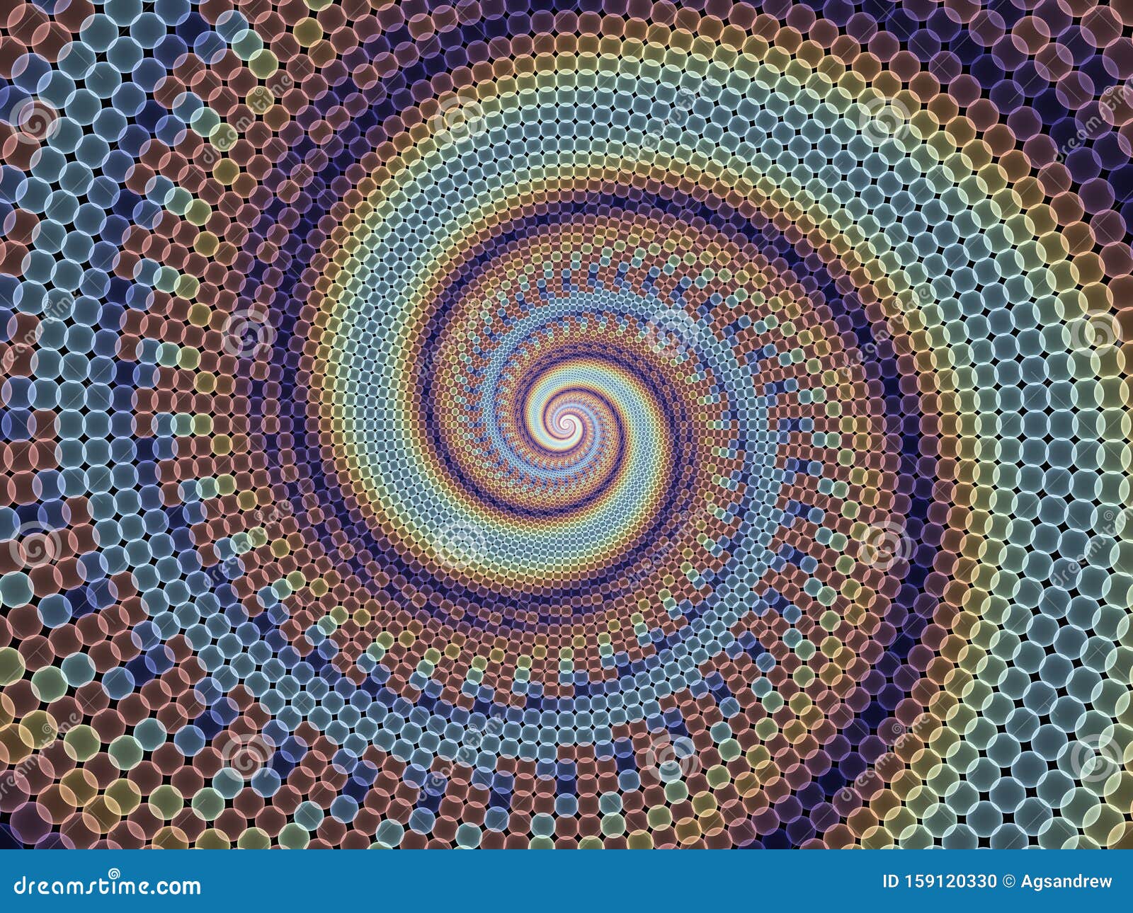 Spiral Pattern stock illustration. Illustration of mathematics - 159120330