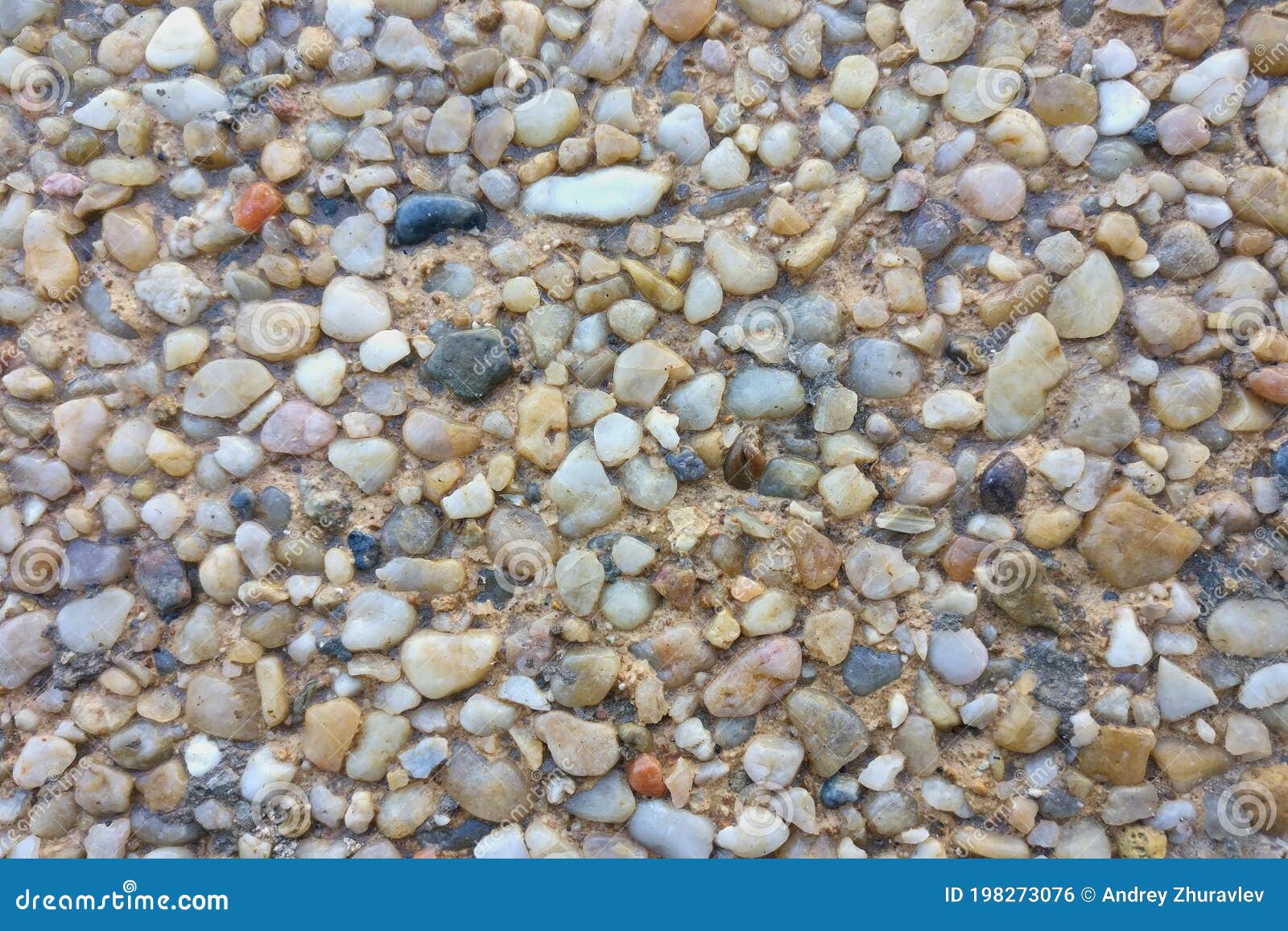 Background of Small Colored Stones Stock Photo - Image of hard, brown ...