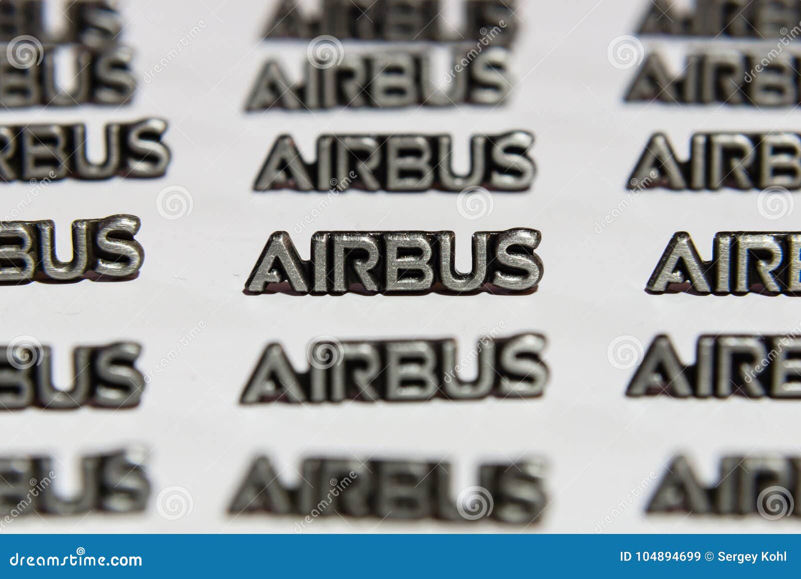 Background of Small Lapel Pins AIRBUS. Editorial Stock Image - Image of ...