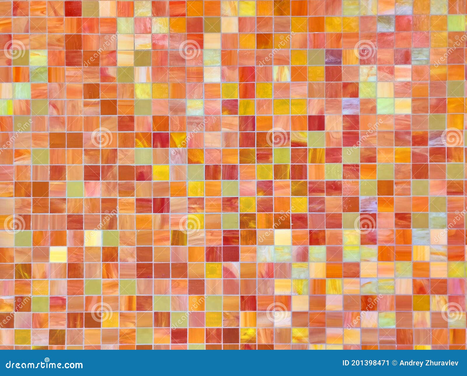 Background of Small Multi-colored Tiles, Heterogeneous Texture Stock ...