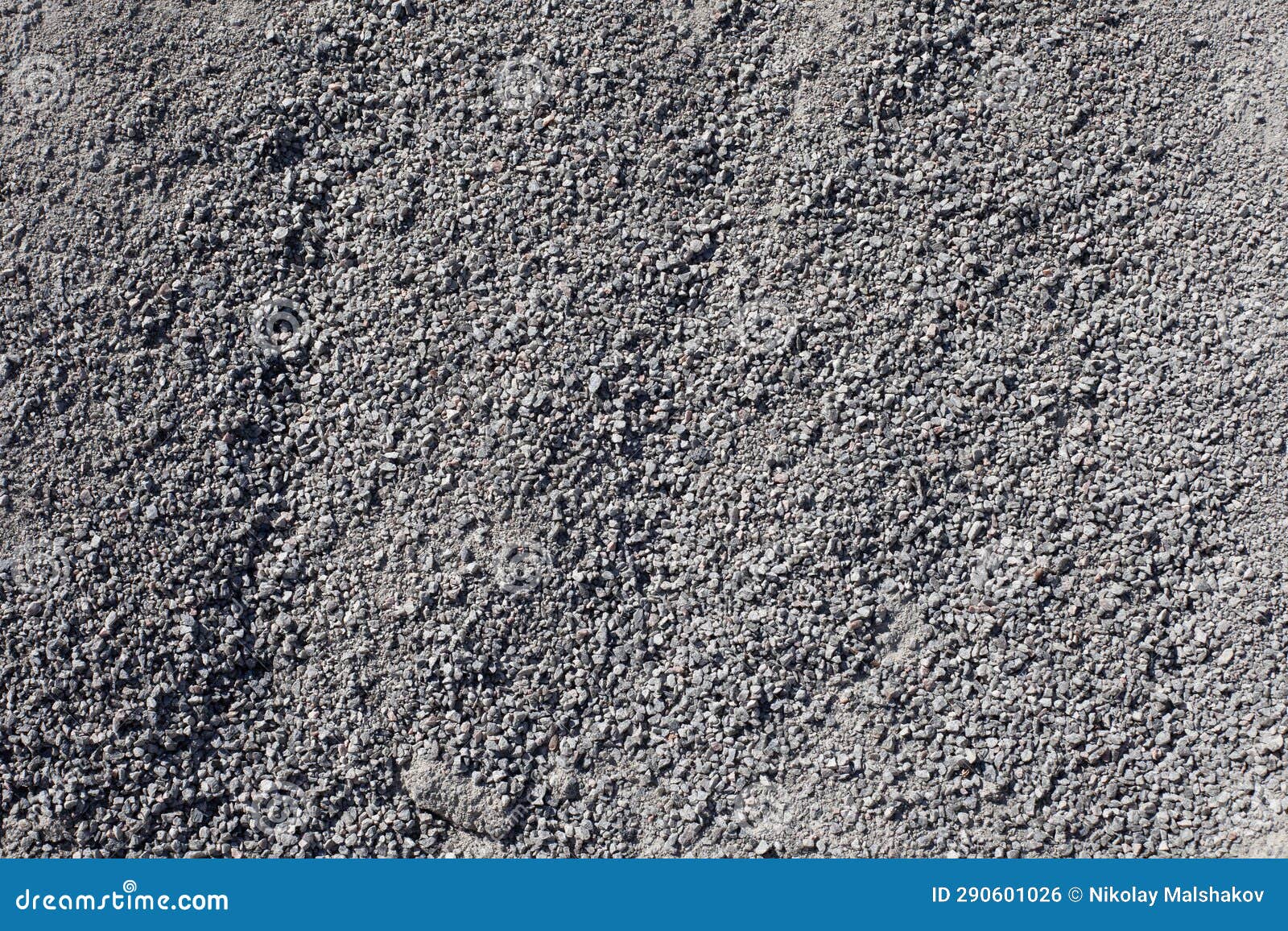 Background of Small Rubble. Shallow Stone Texture. Stock Photo - Image ...