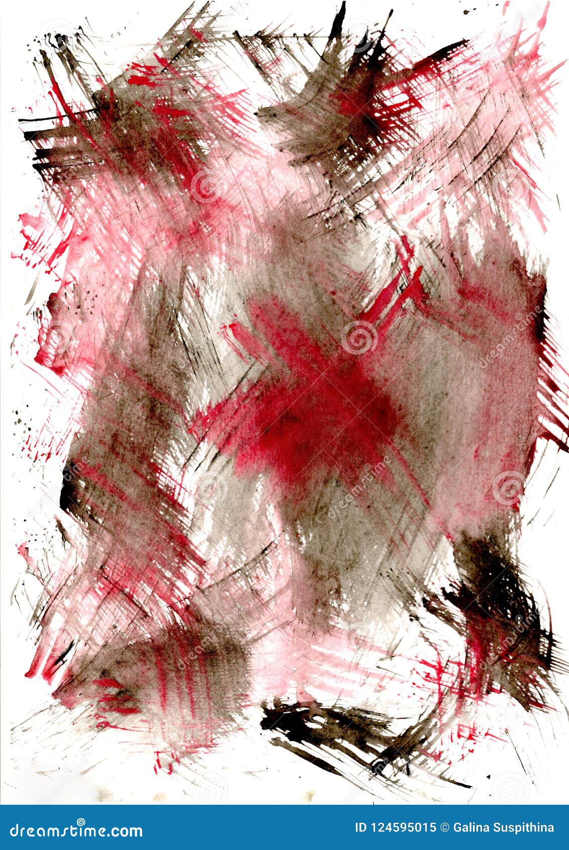 Background of Smears of Paint Stock Illustration - Illustration of ...