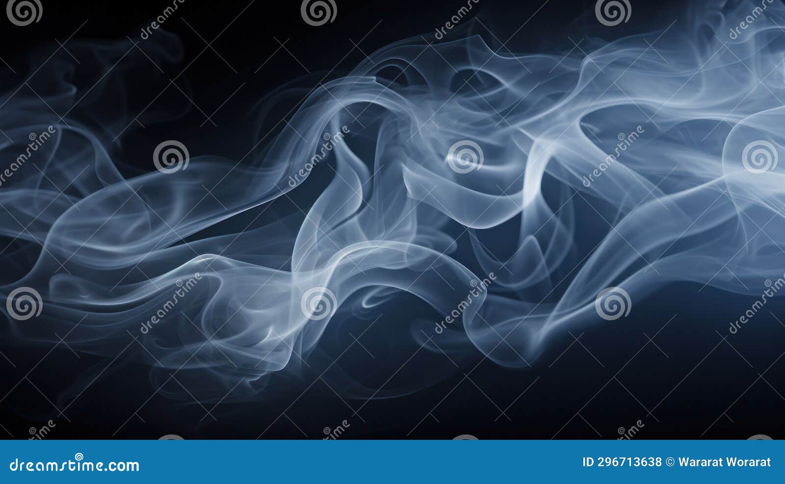 Background of Smoke Movement Patterns Stock Illustration - Illustration ...