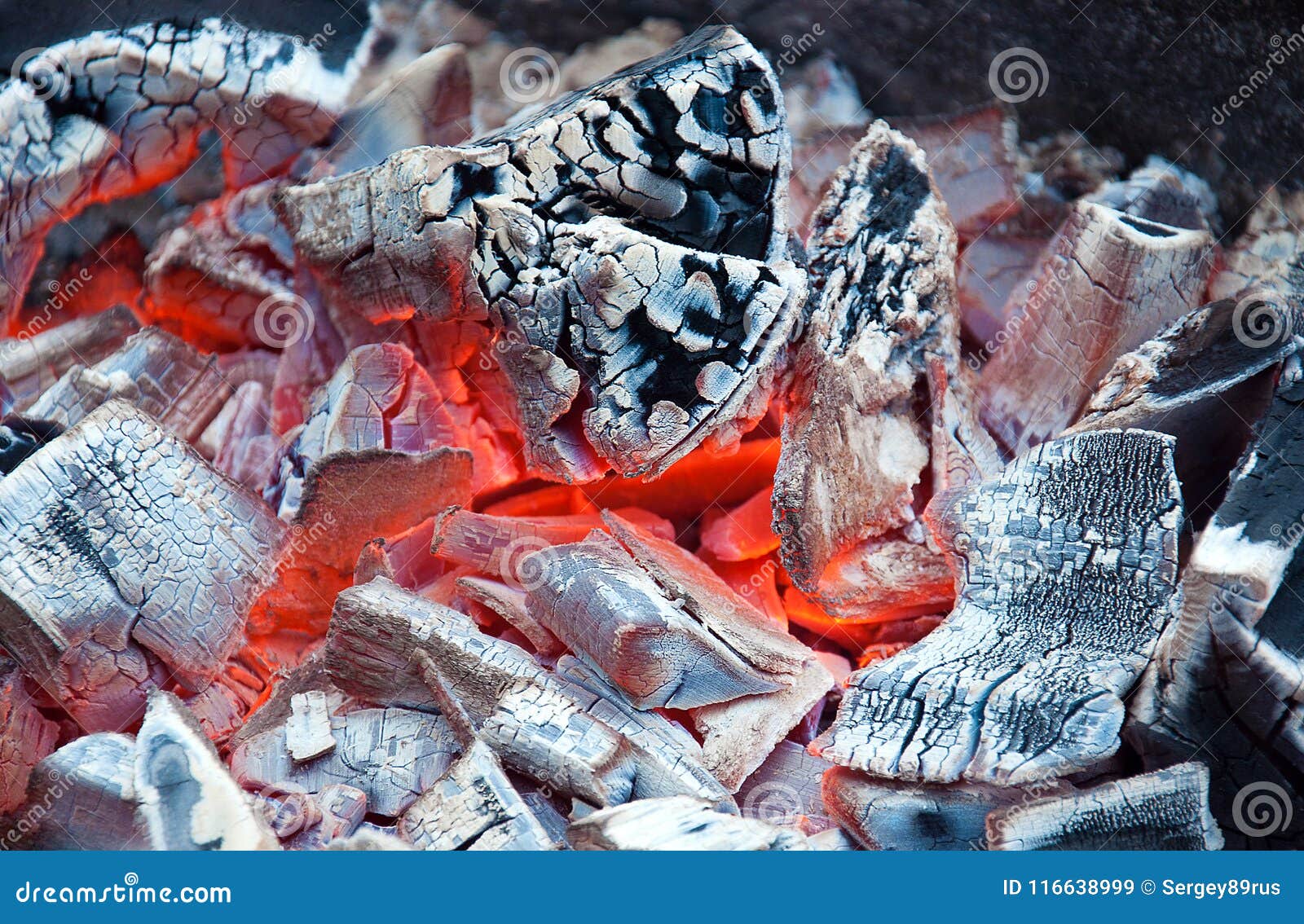 The Background of Smoldering Coal. Stock Image - Image of hell, effect ...