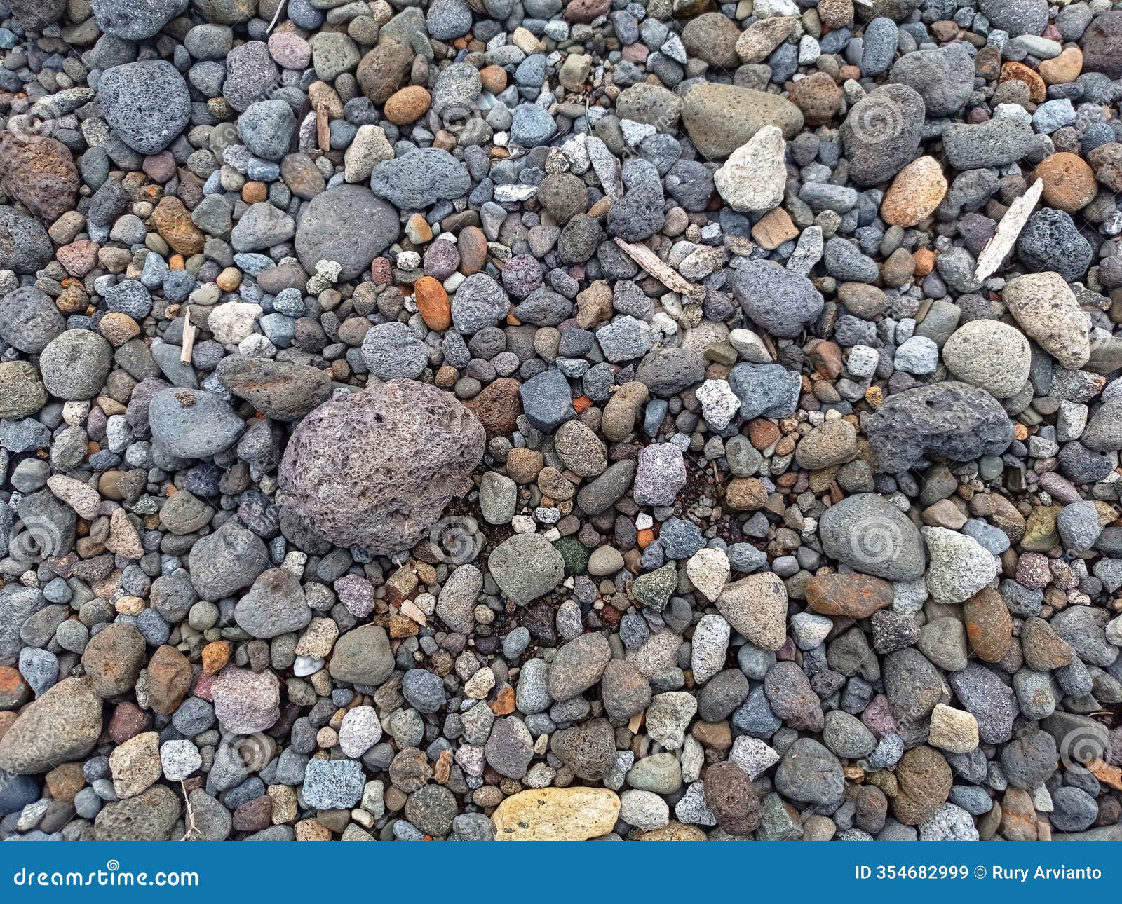 Background Of Smooth Round Pebble Texture. Stock Image | CartoonDealer ...