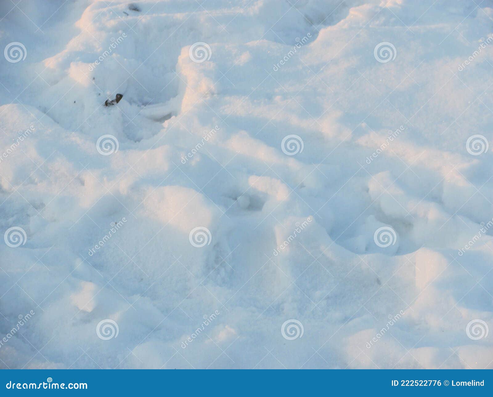 Background: Snow with Footprints Stock Photo - Image of fresh, natural ...