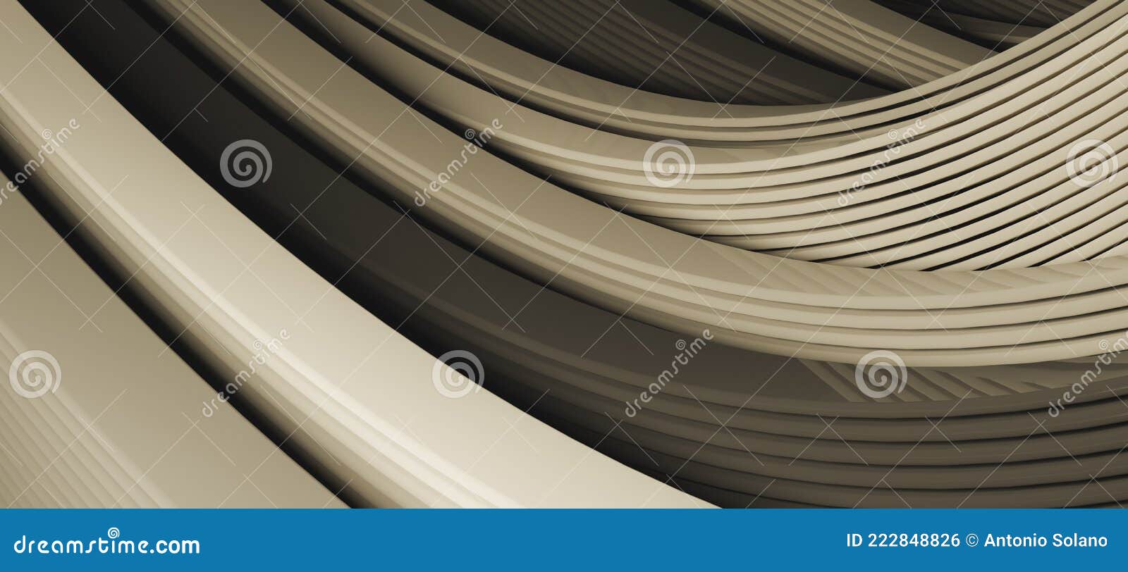 Background of soft curves stock illustration. Illustration of flow ...