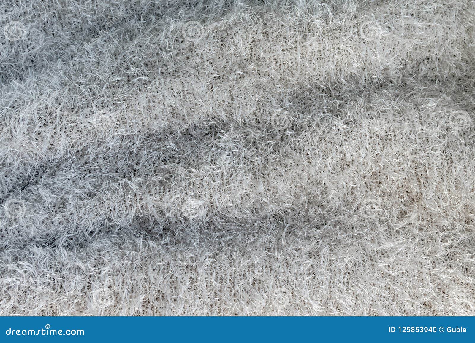Background of Soft, Fluffy Knit Fabric. Gray Knitted Texture. Stock ...
