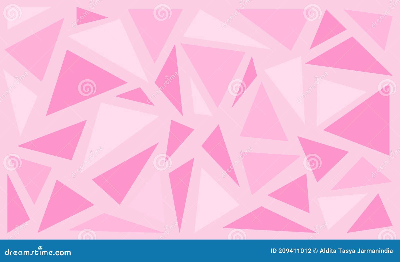 Background Soft Pink Triangle Pattern Stock Vector - Illustration of ...