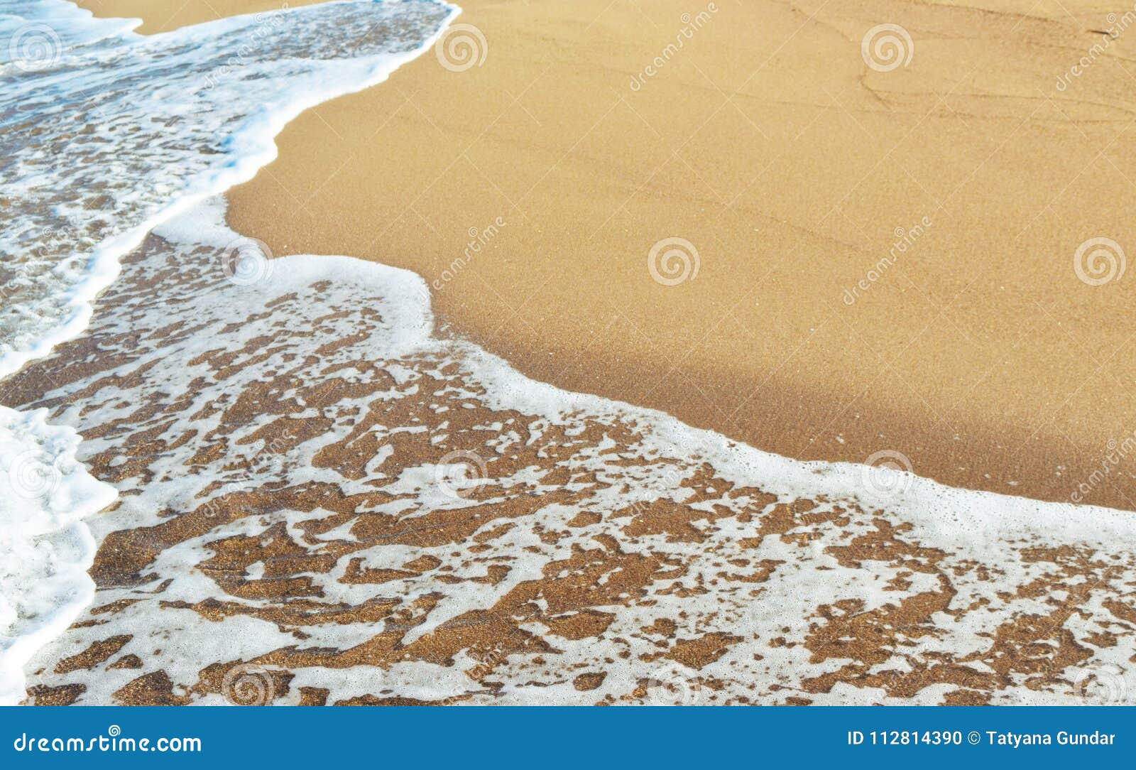 Soft sea wave. stock photo. Image of marine, ocean, seaside - 112814390