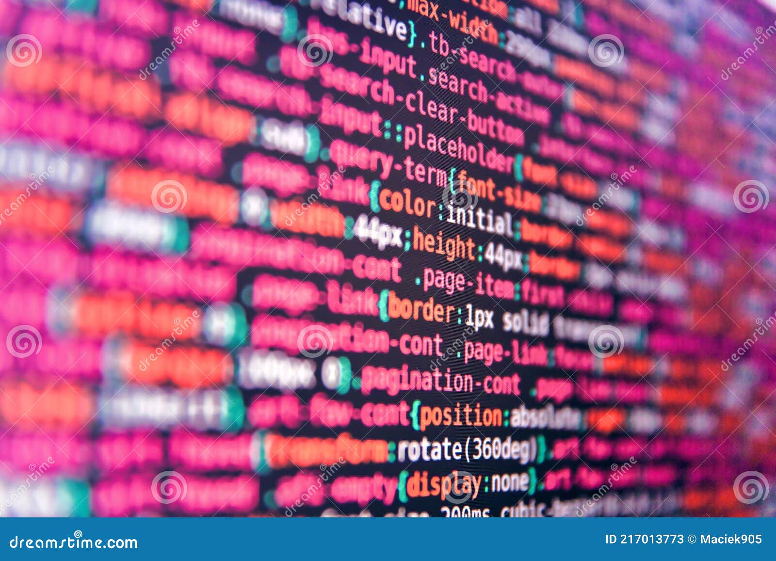 Lines Of Html Code Visible. Coding Programmer Abstract Background ... Lines Of Html Code Visible. Coding Programmer Abstract Background ...