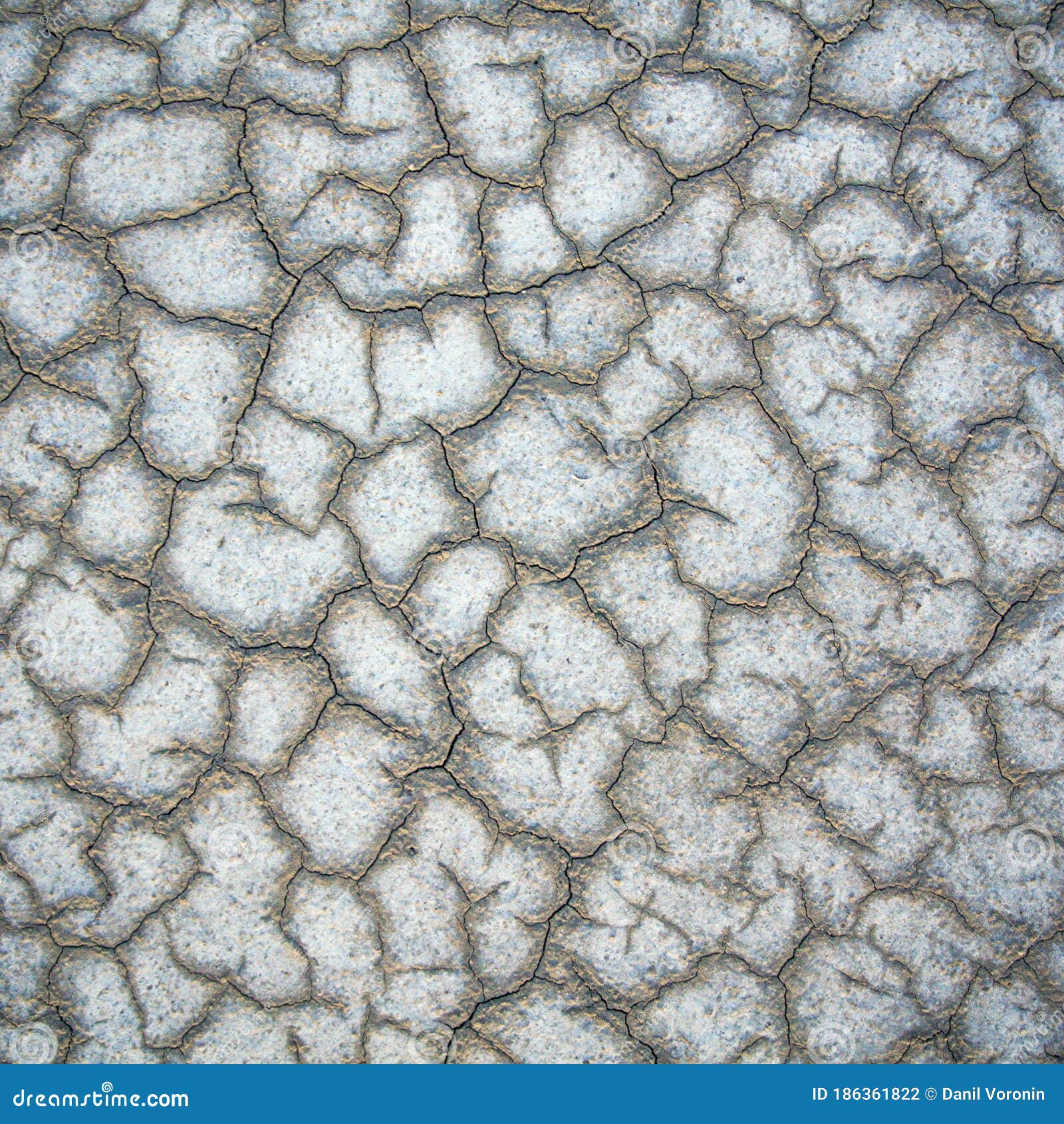 Background of Soil with Cracks Caused by Global Warming, Area without ...