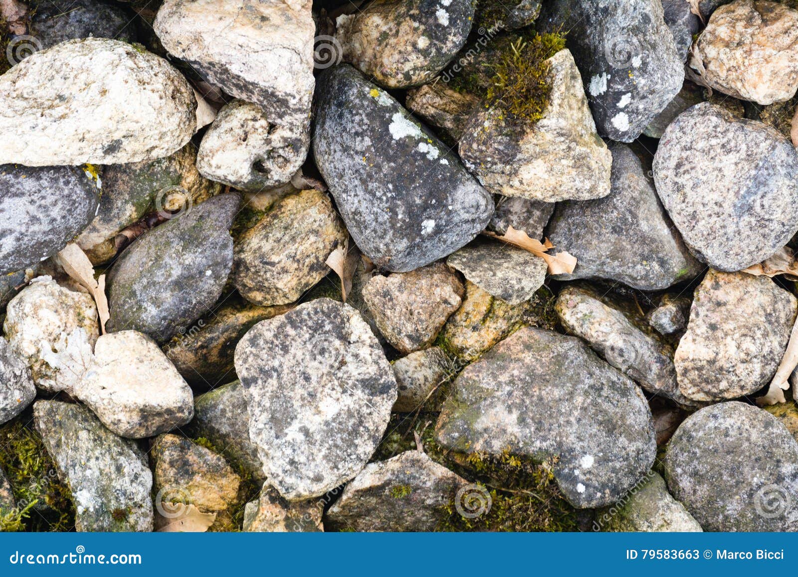 Background with Some Rgrey and White Rocks on the Ground Stock Image ...