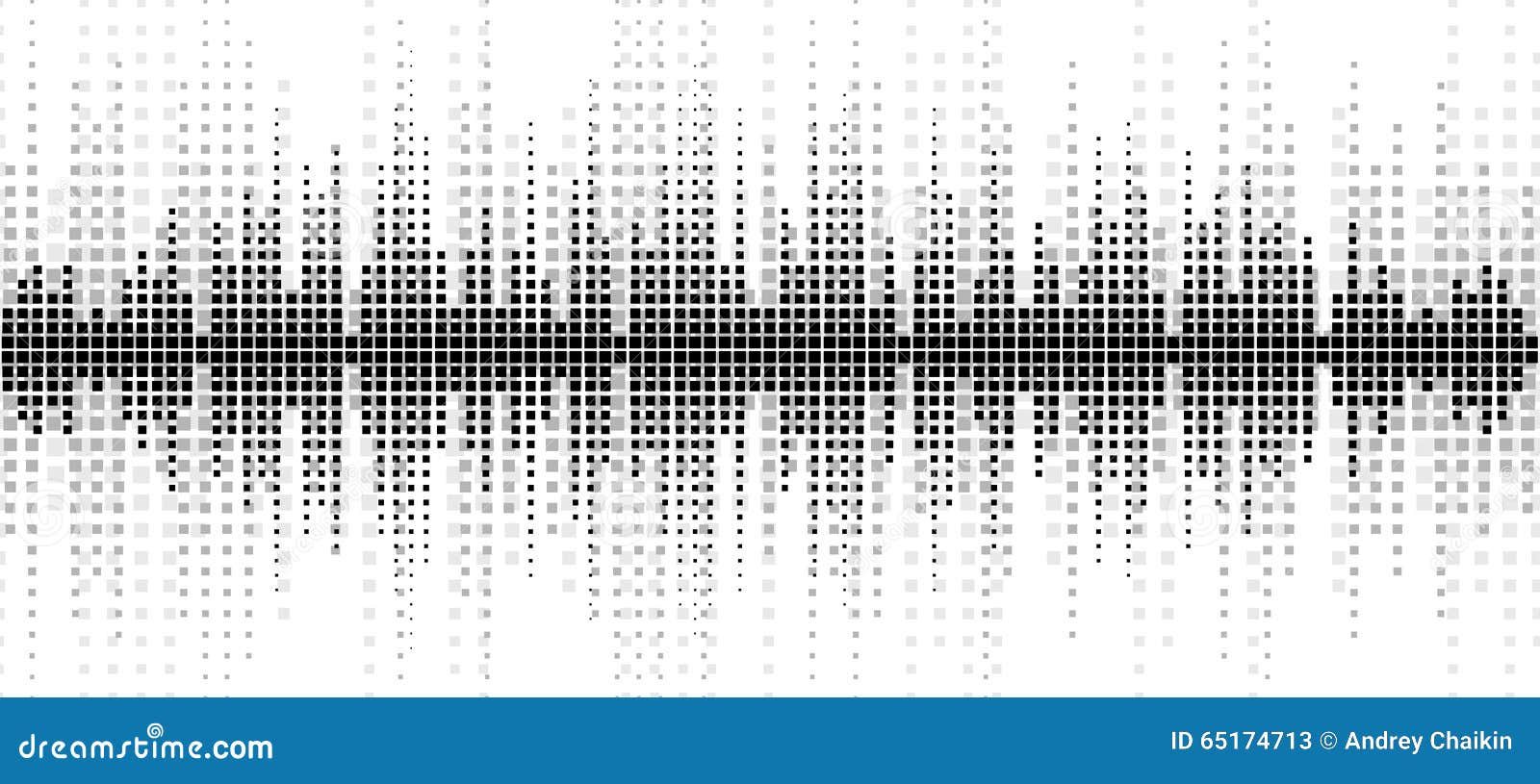Background with a Sound Scale. Stock Vector - Illustration of control ...