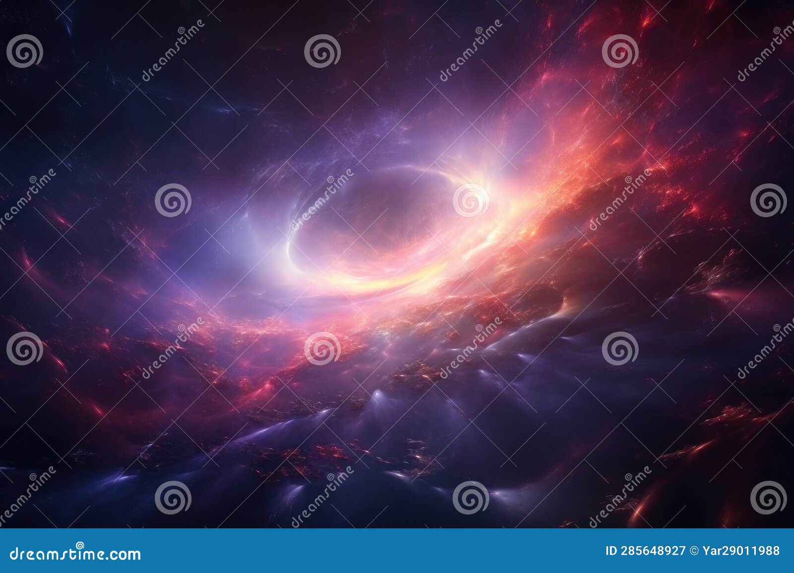 Background. Space, Black Hole, Horizontal Background Stock Illustration ...
