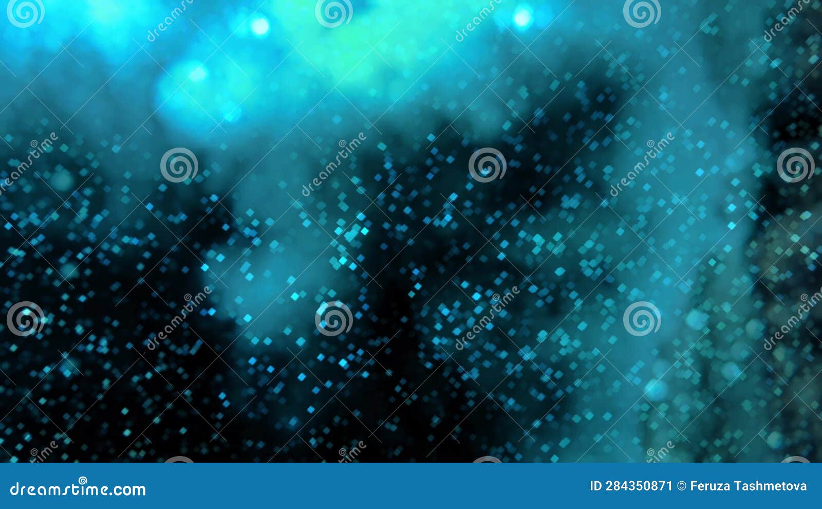 Background with Space, Water Oxygen, Blurry Motion of Oxygen, Animation ...