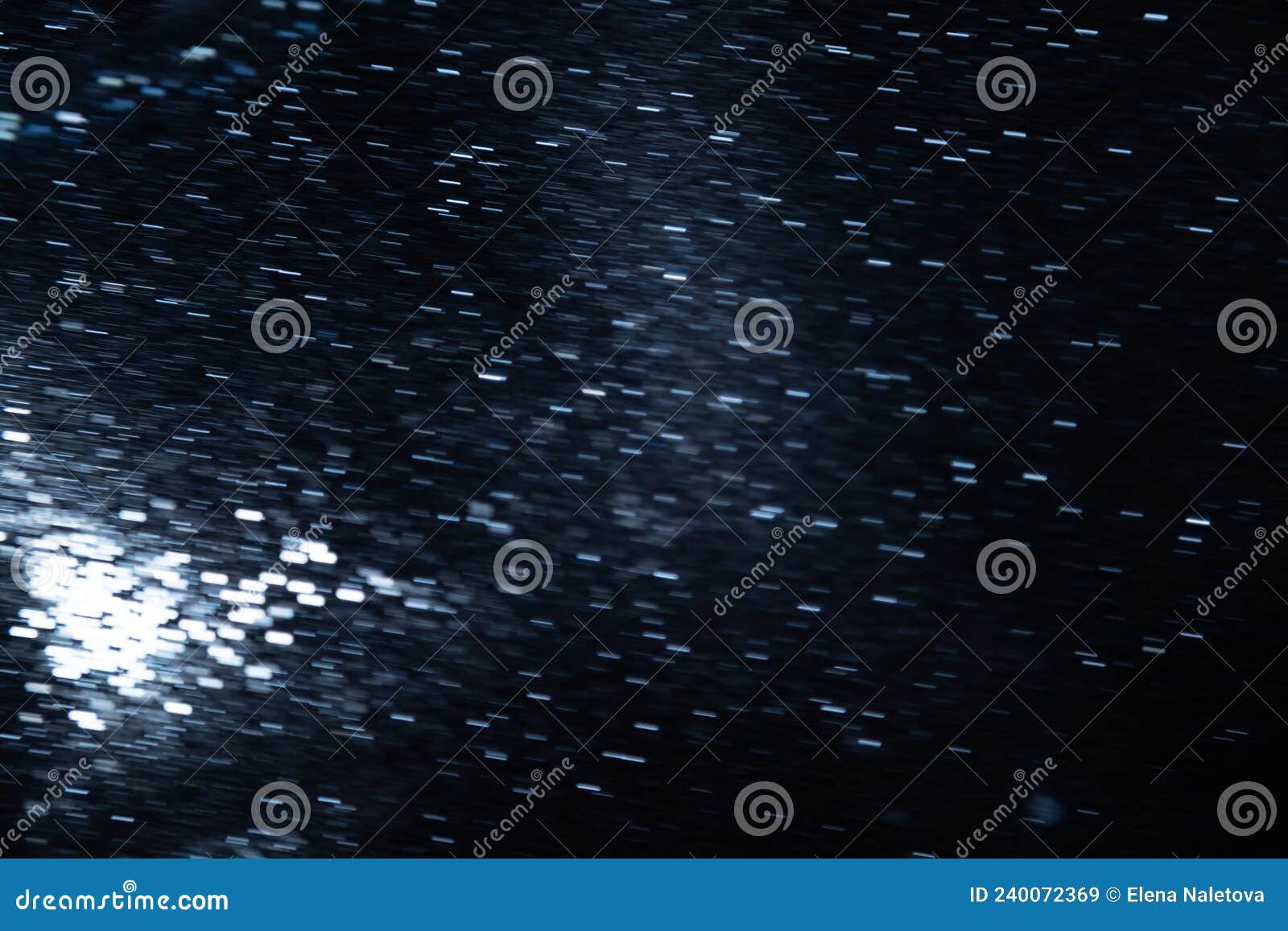 The Background of Sparkling Metal Particles Rotating in a Circle on a ...