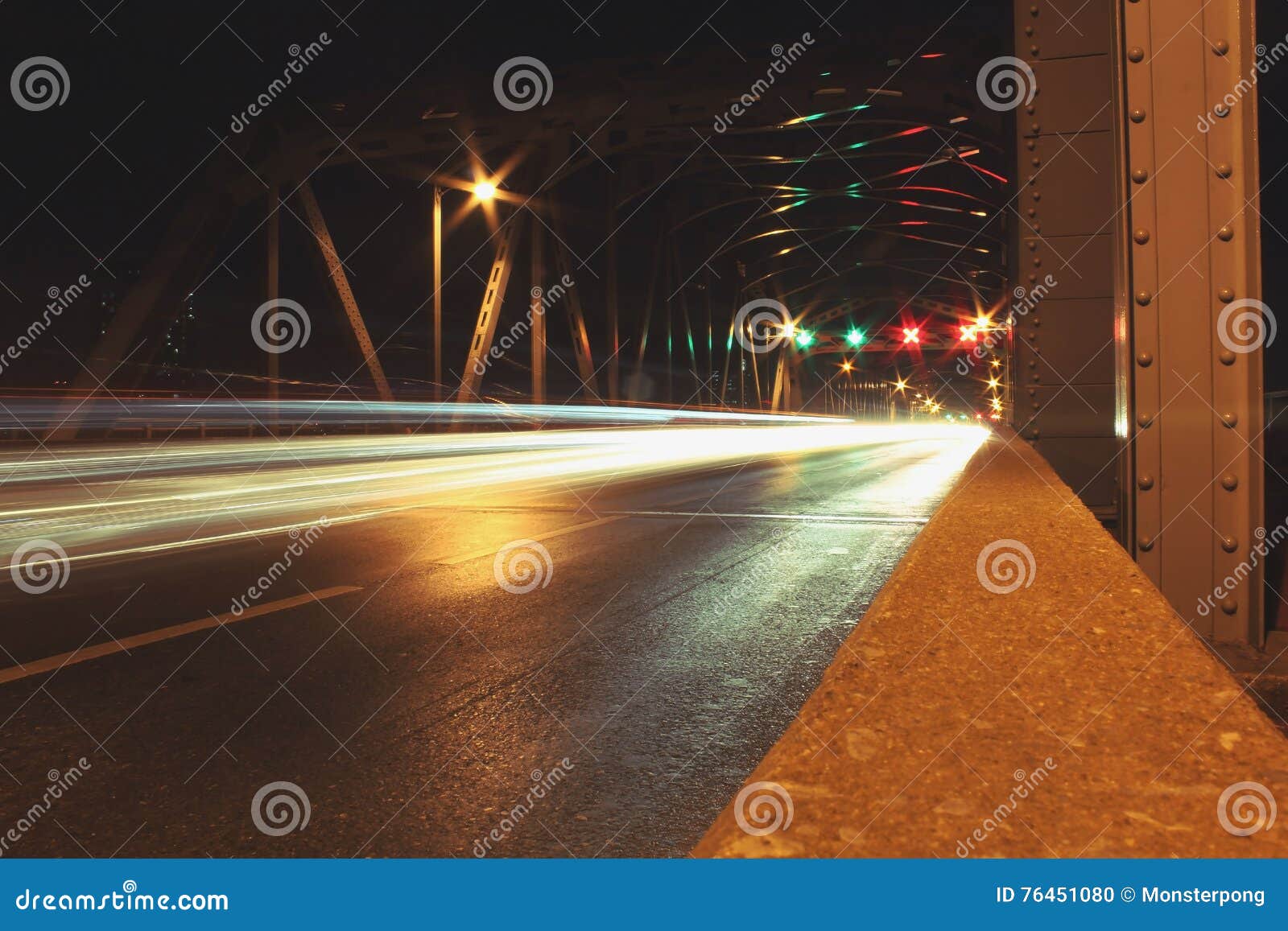 The Background Speed Light Car on Road Stock Photo - Image of movement ...