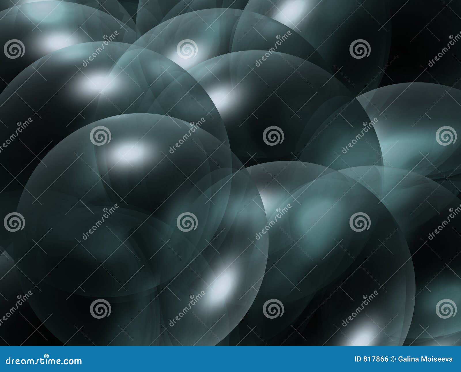 Background from spheres stock illustration. Illustration of transparent ...