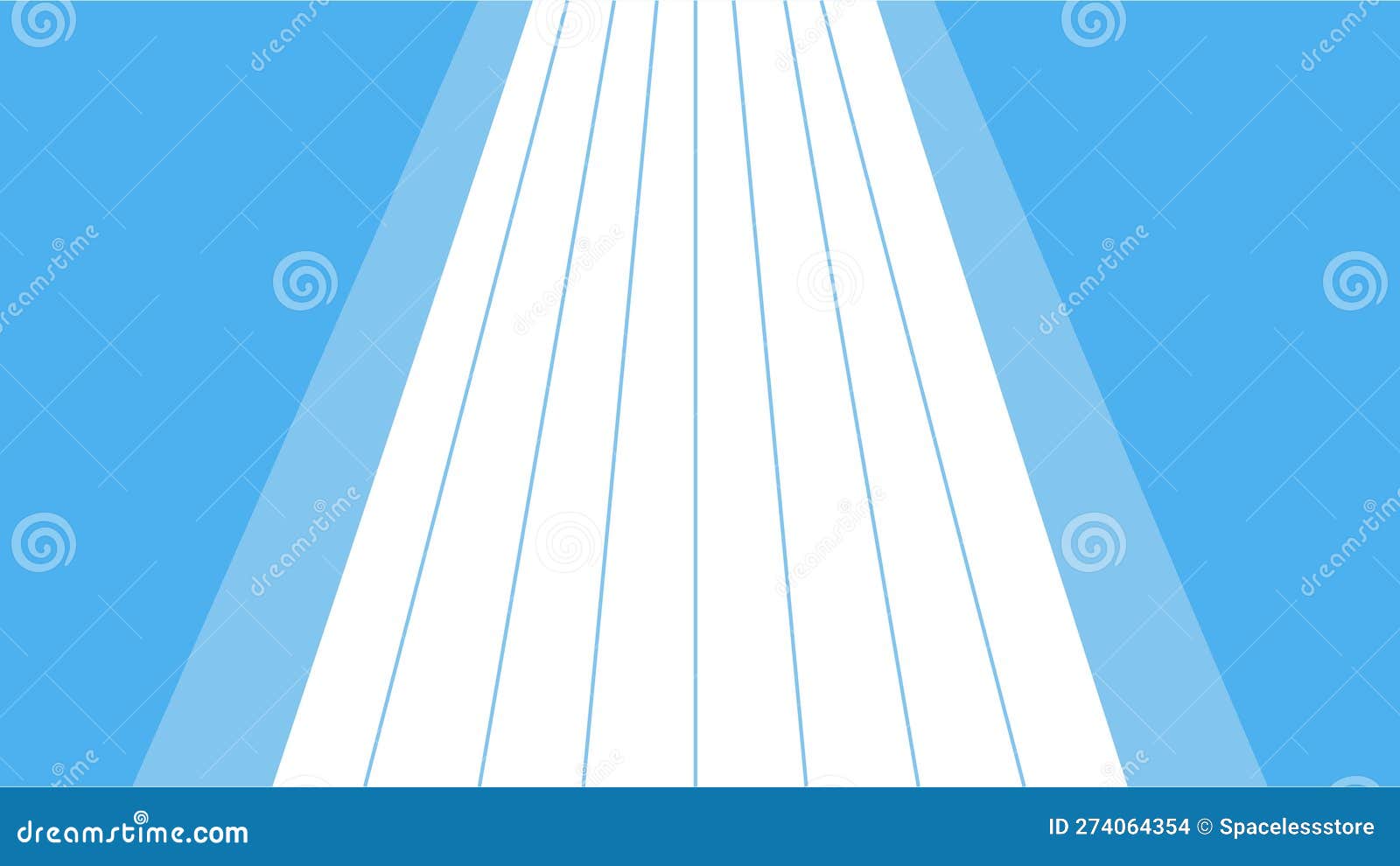 Blue White Light Reward Spotlight Line Scene Background Stock Vector ...