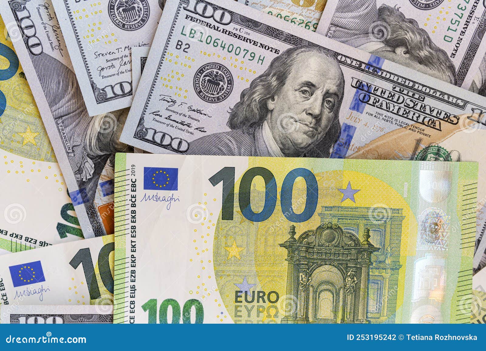 Background from Spread Out Banknotes. Stock Photo - Image of american ...