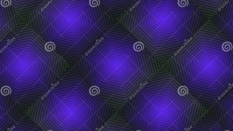 Background of Squares with Hypnotic Stripes and Shapes. Motion. Visual ...
