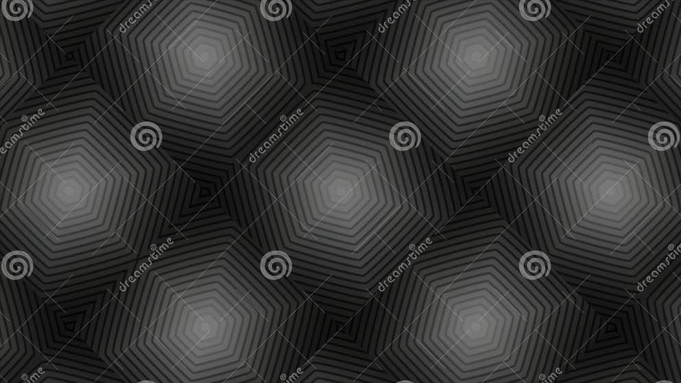 Background of Squares with Hypnotic Stripes and Shapes. Motion. Visual ...
