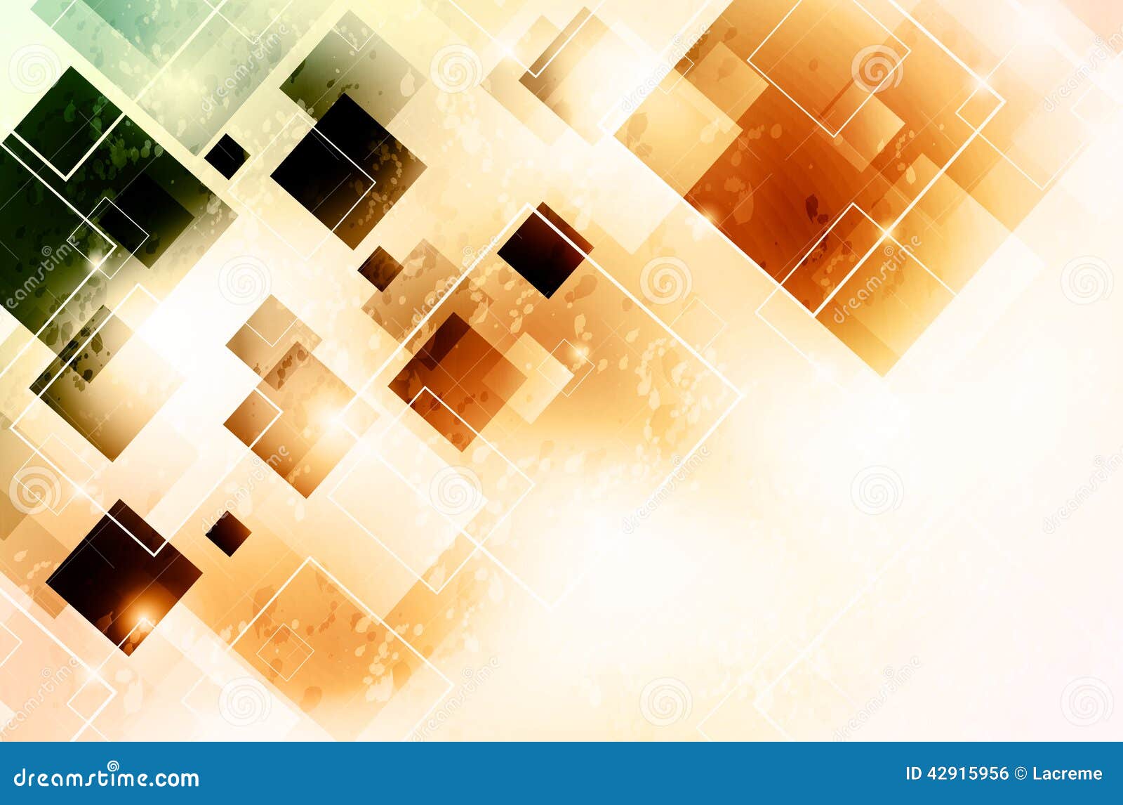 Background with squares stock vector. Illustration of beautiful - 42915956