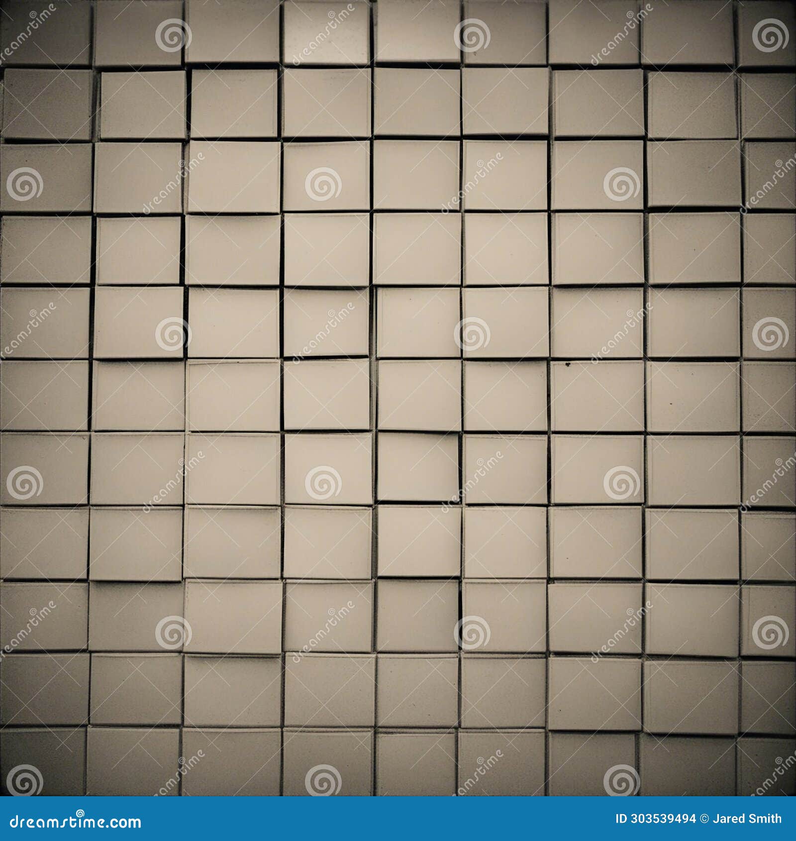 Background with Squares a Wall with Many Squares of Different Sizes ...