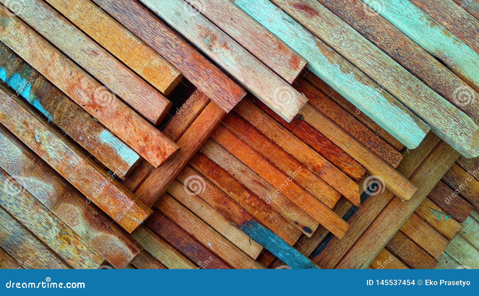 Coconut Painted Building