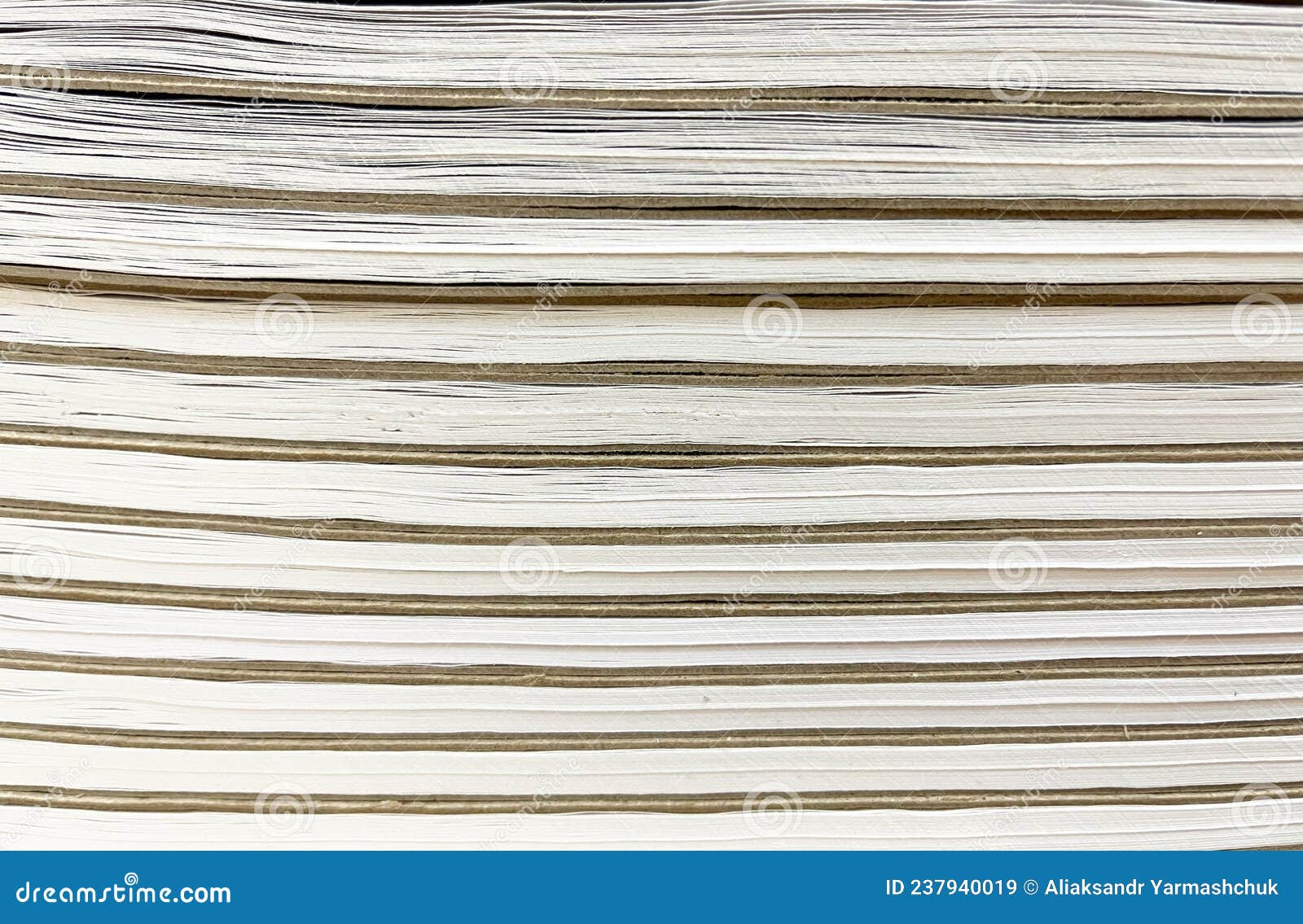 Background from a Stack of Papers. Sheets of Paper are Stacked on Top ...
