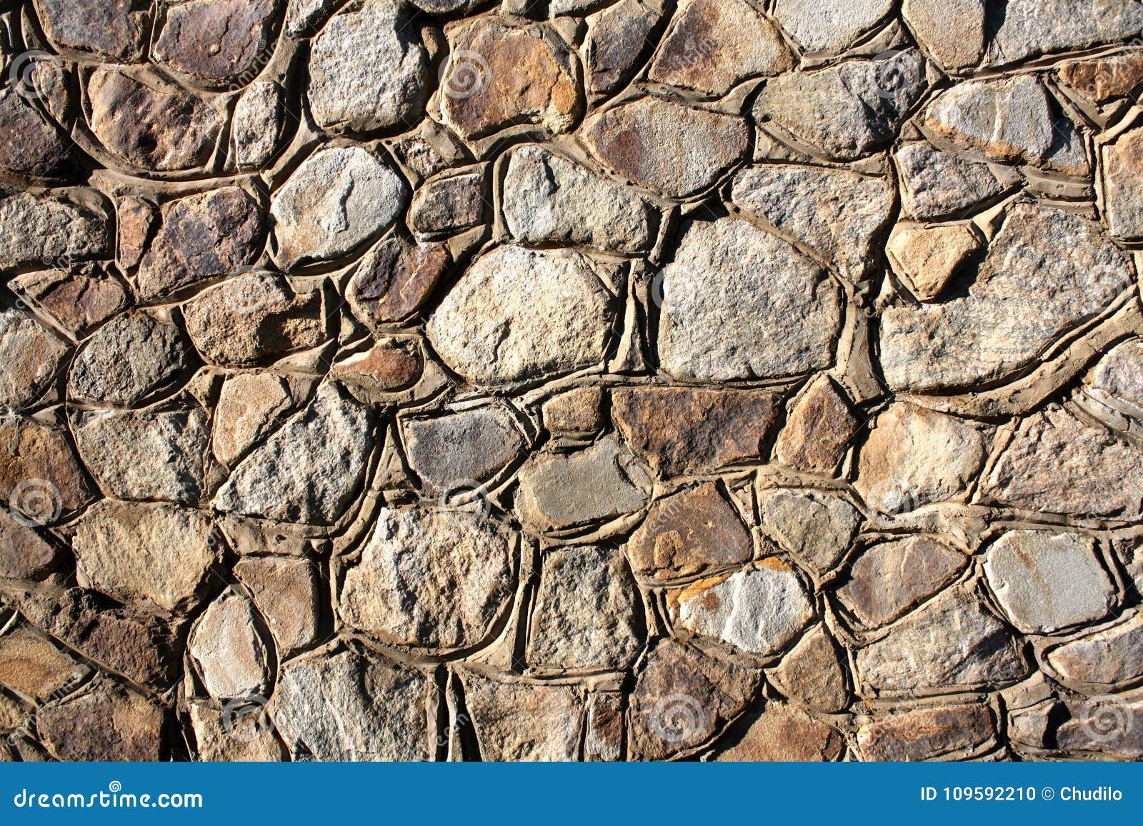 Background - Stacked Stone Wall. Stock Photo - Image of cement, facade ...