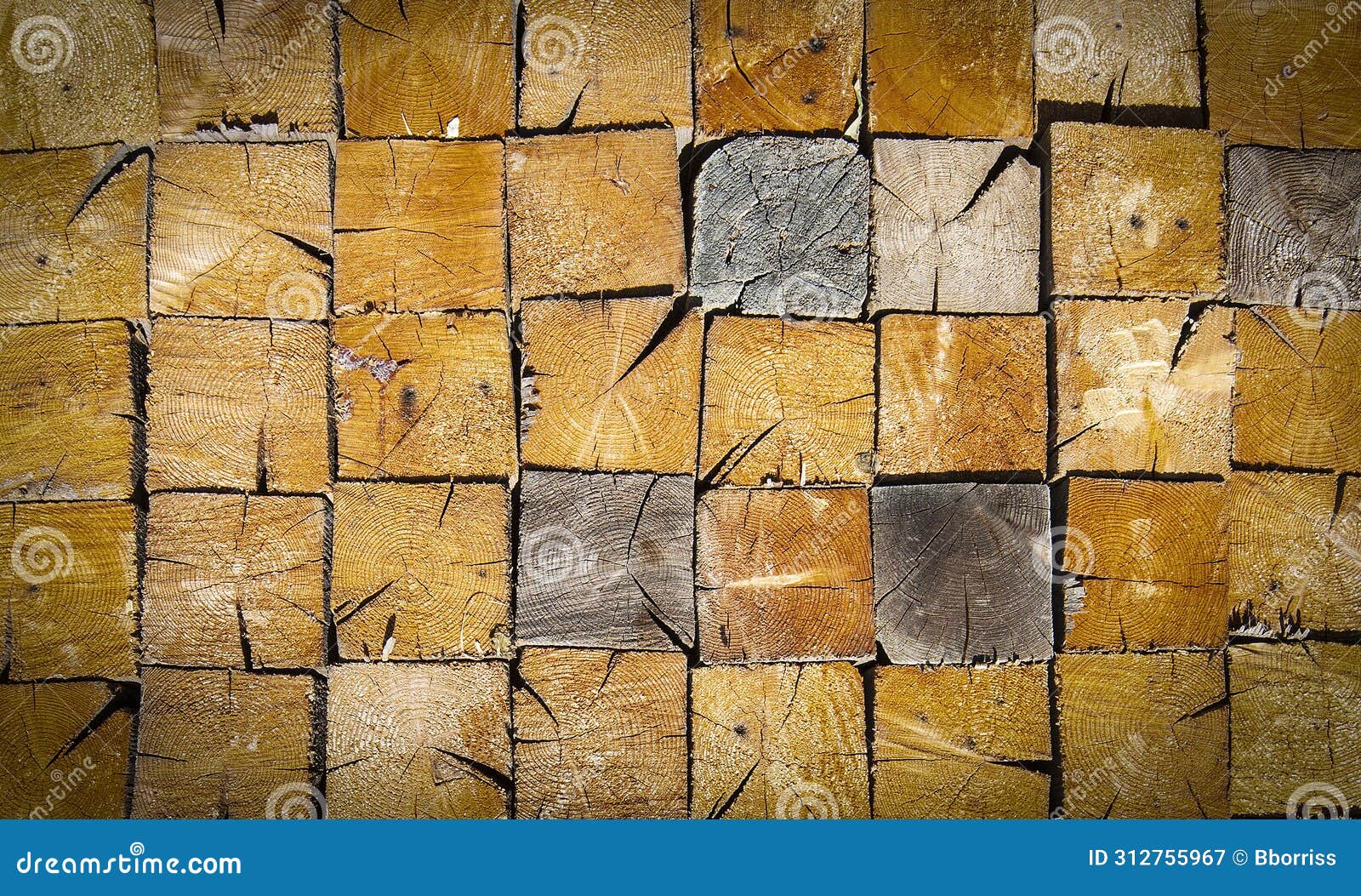Background of Stacked Wood Cut. Texture and Background Stock Image ...