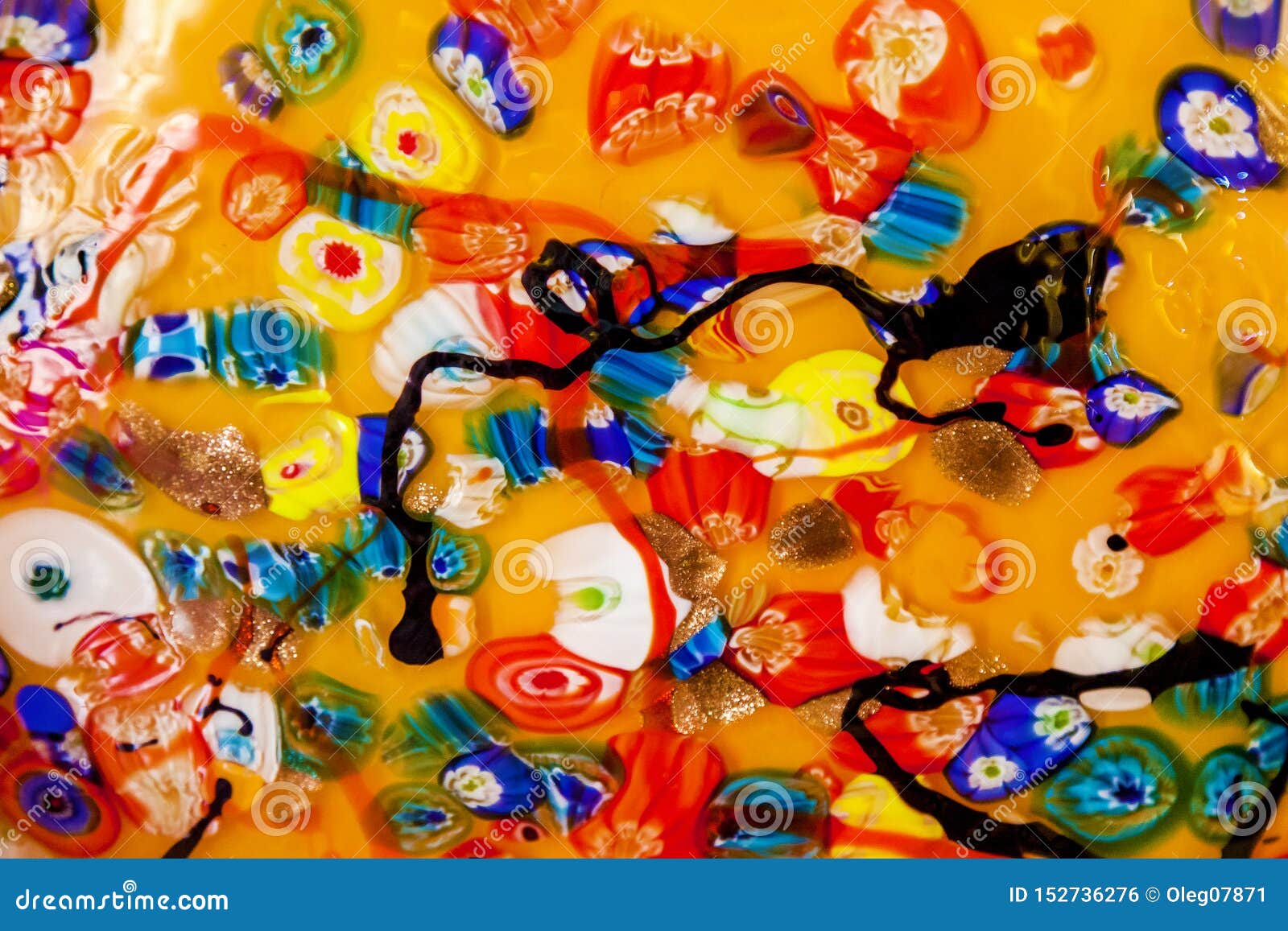 Multicolored glass texture stock photo. Image of iridescent - 152736276