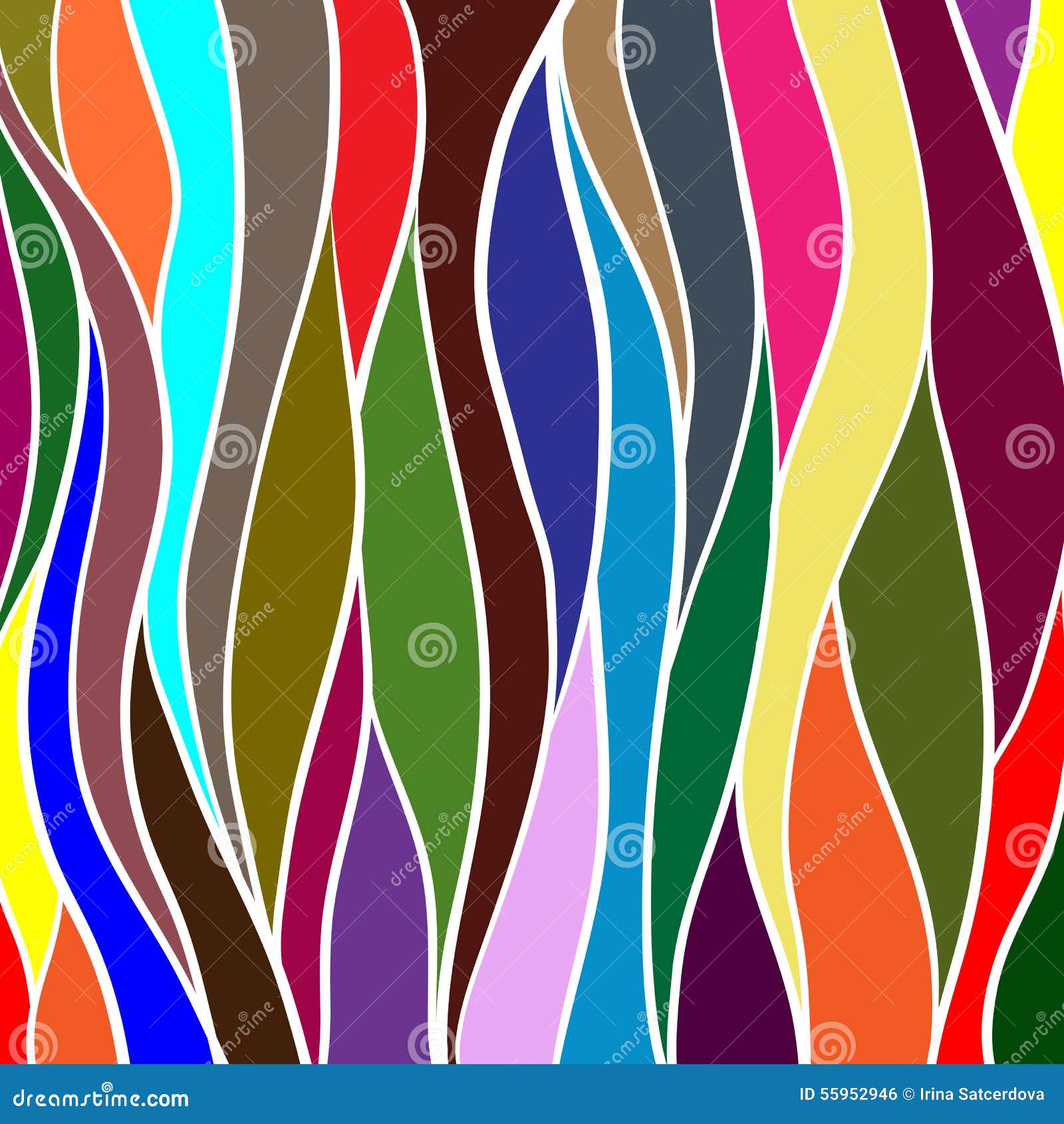 Background Stained Glass Multi-colored Stripes Stock Vector ...