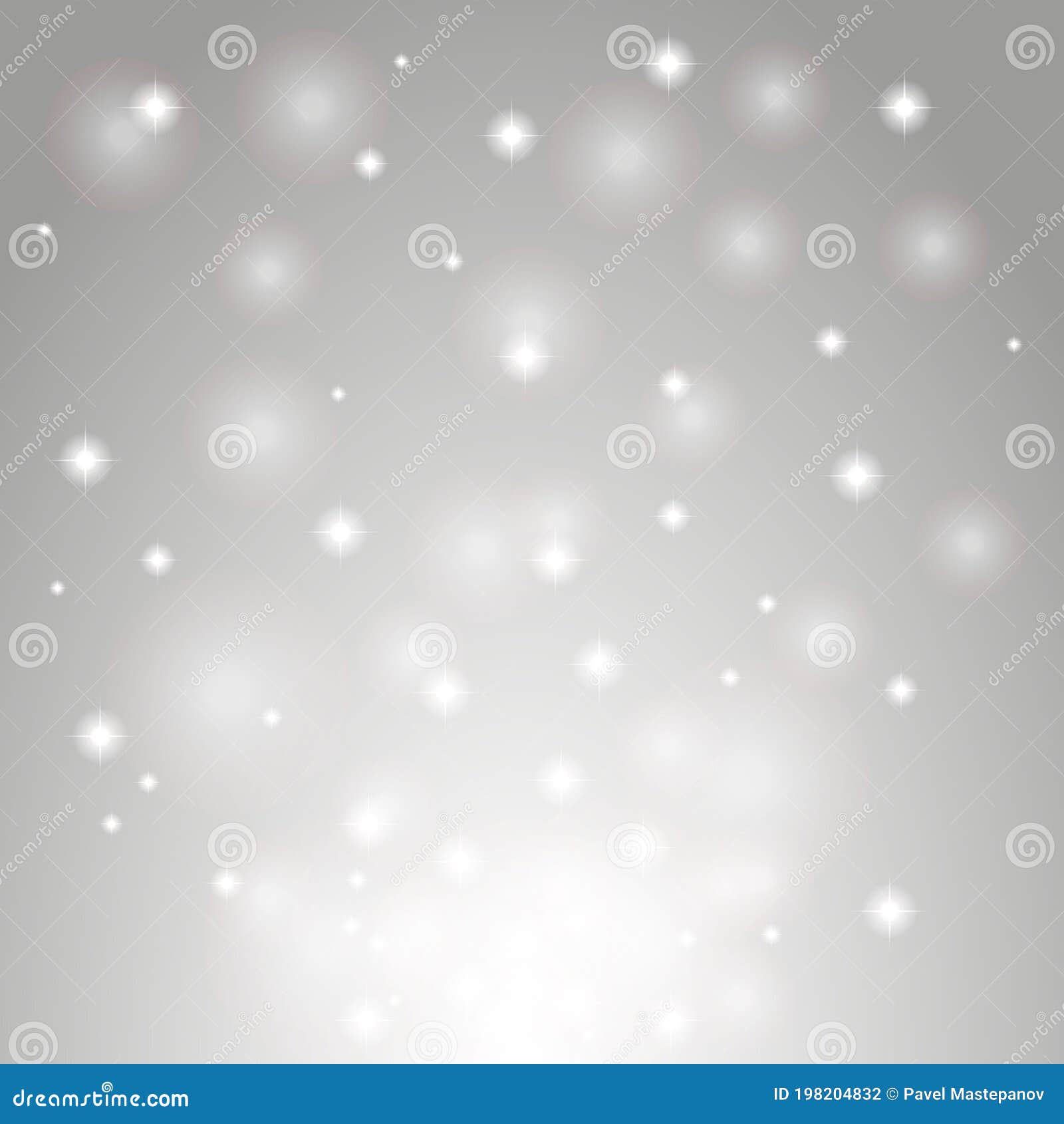 Background with Stars and Lens Flares for Christmas. Vector ...