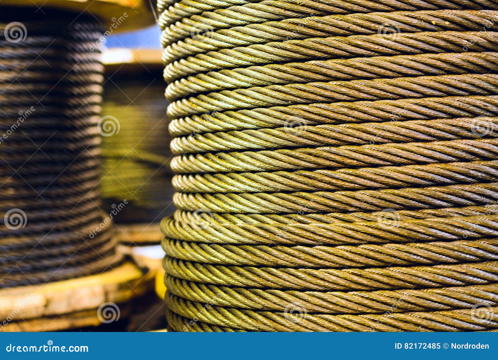 Background with a Steel Cable. Stock Image - Image of twist, heavy ...