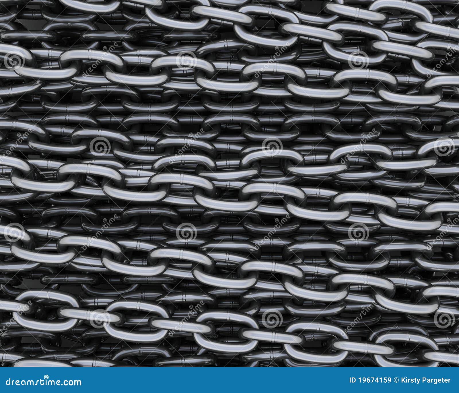 Background of steel chains stock illustration. Illustration of strength ...