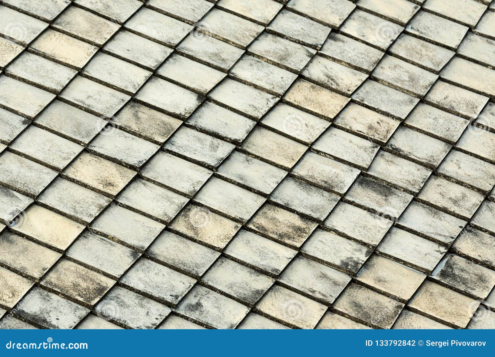 Background Stone Old Gray Tile Series of Blocks Weathered Endless Row ...