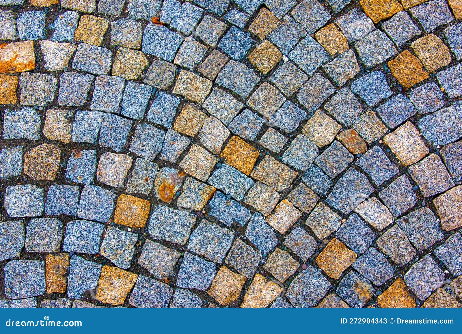 Background Of Stone Pavement. Pavement Made Of Grit Stone Blocks Stock ...