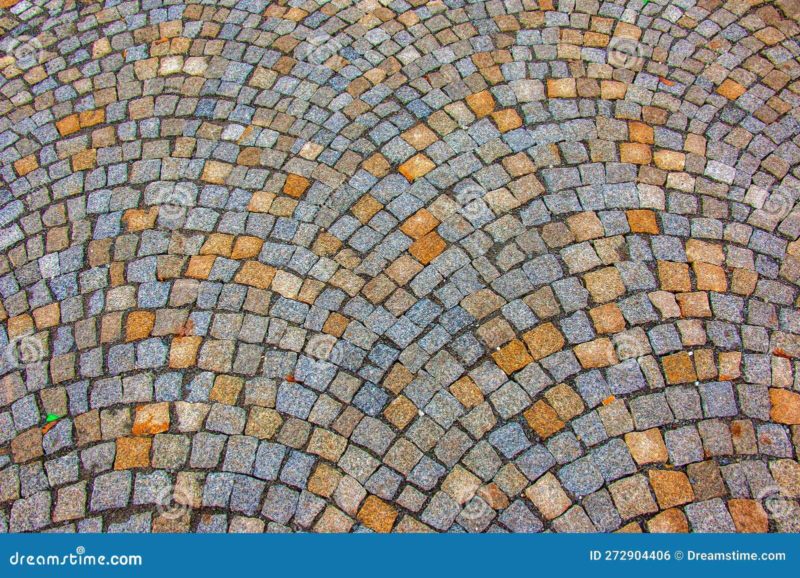 Background of Stone Pavement. Pavement Made of Grit Stone Blocks. Stock ...