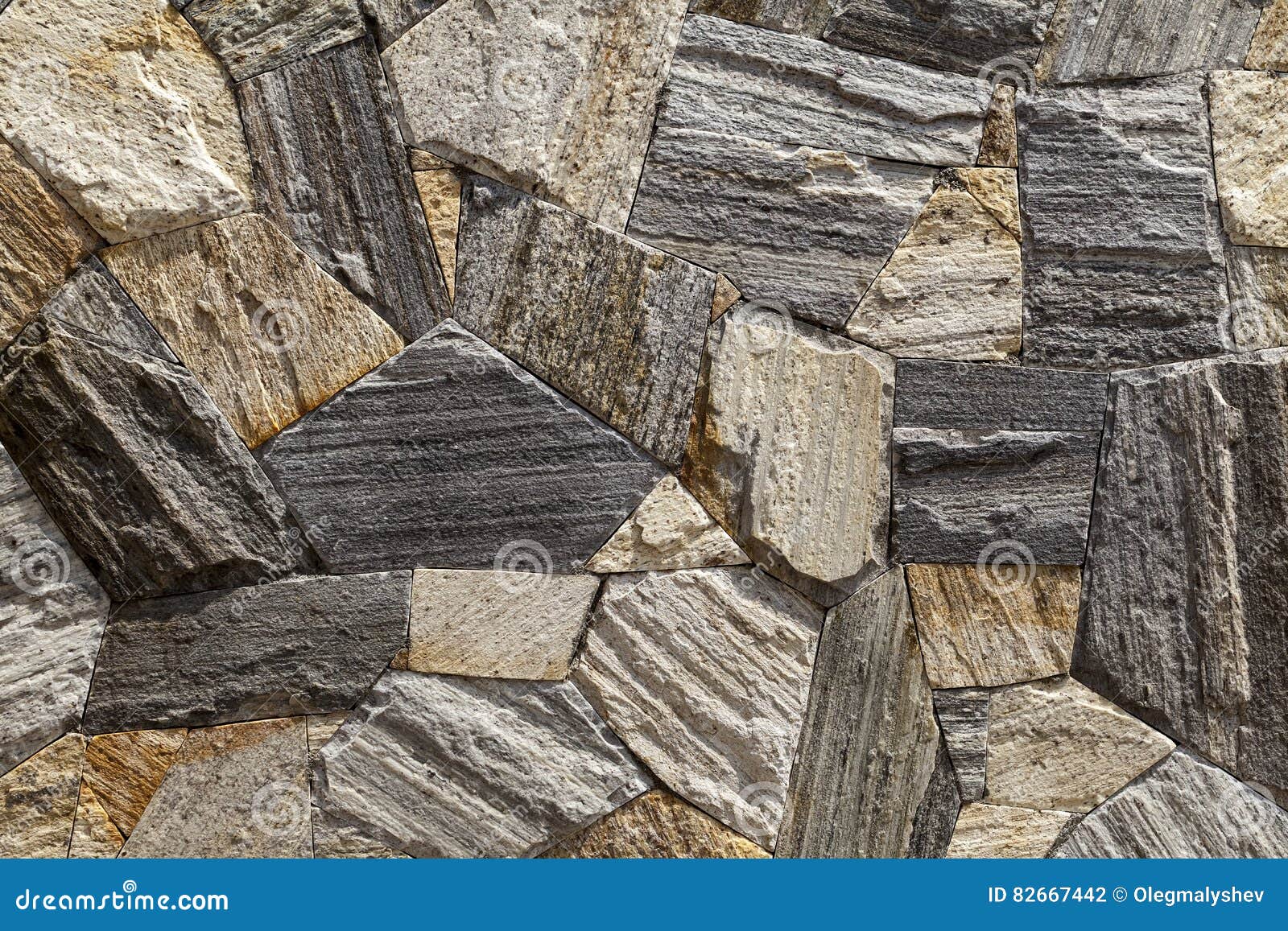 Background of Stone Slabs on the Wall of a Building Stock Photo - Image ...