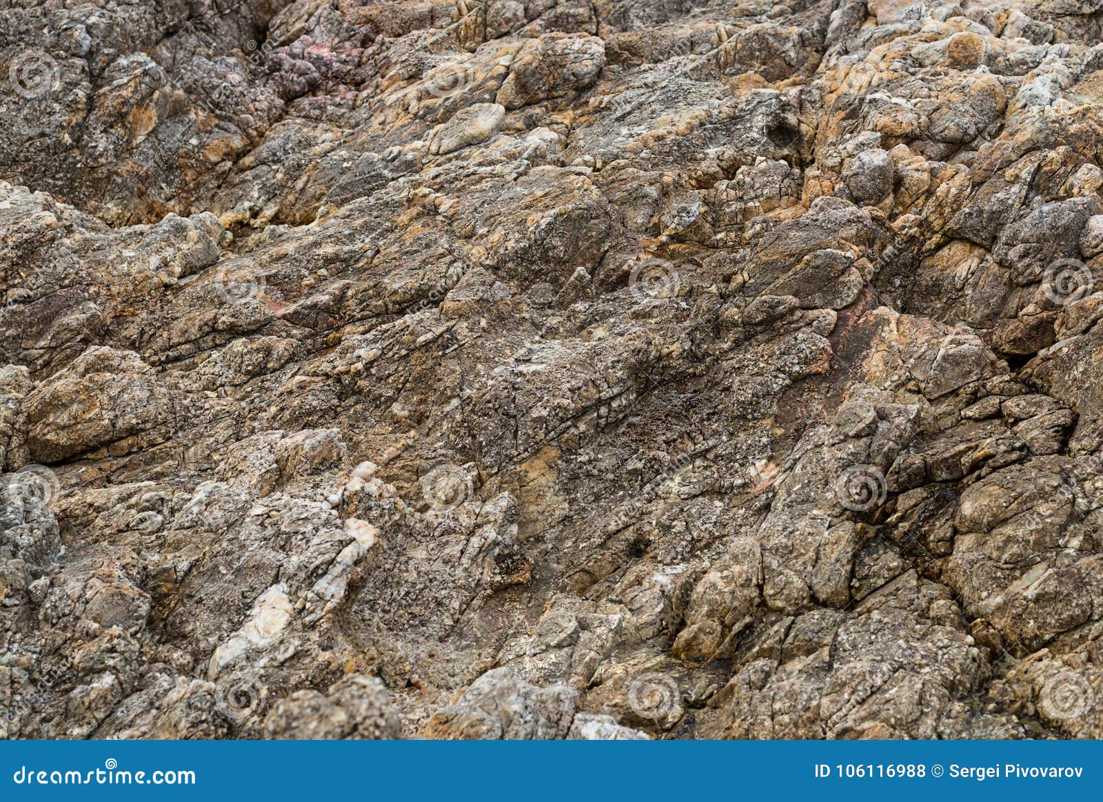 Background Stone Texture Natural Weathered Uneven Part of the Slope of ...