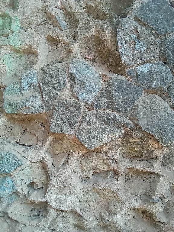 Background of the Stone Wall of Ash Yan Arranged Stock Image - Image of ...