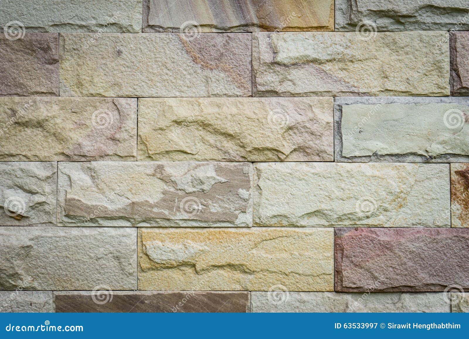 Background of Stone Wall Made with Blocks Stock Image - Image of stone ...