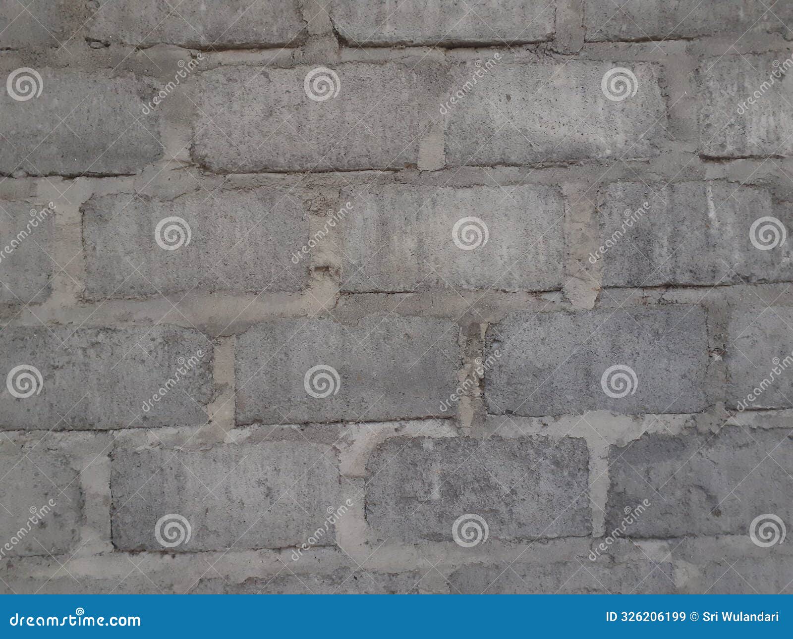 Batako Brick Wall Texture Background Stock Photo | CartoonDealer.com ...