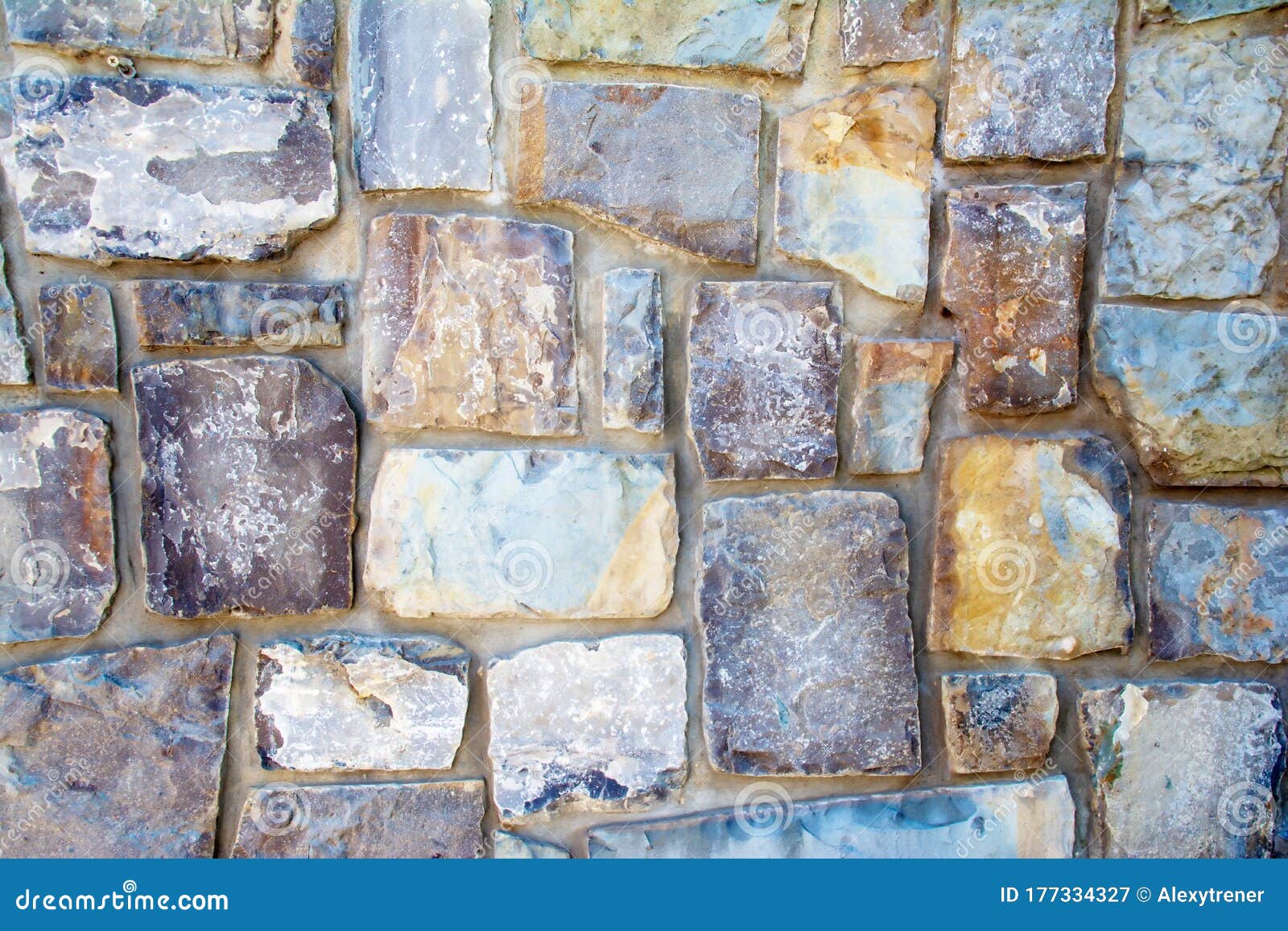 Background of Old Big Stone Wall Texture Stock Image - Image of ...